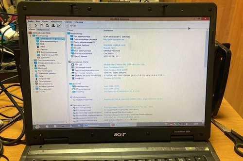 Ноутбук Acer TravelMate 5320 рабочий