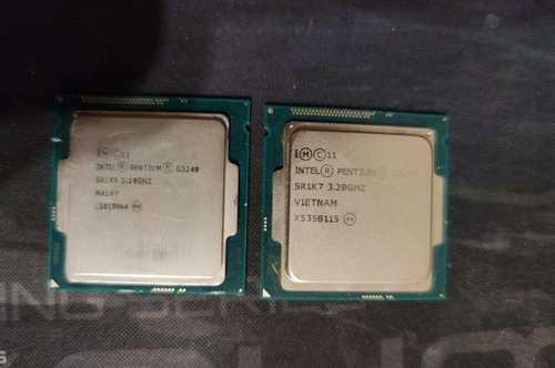 Процессор Intel pentium g 3240и 3250