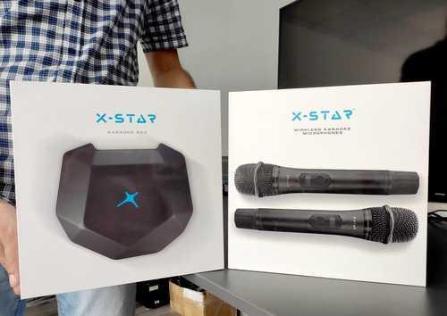 Караоке с микрофонами X-star karaoke BOX