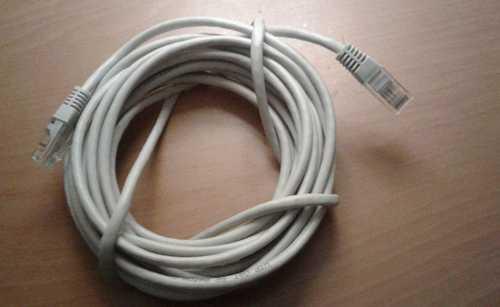 Ethernet провод (сетевой кабель RJ45) длинна 5 м