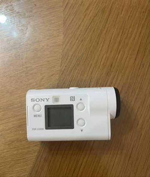 Экшен камера sony x3000, качество 4К