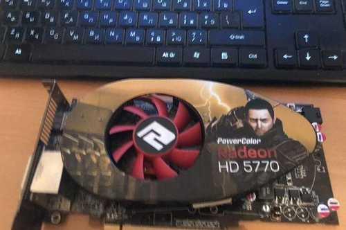 Видеокарта ATI Radeon HD5770 нерабочая