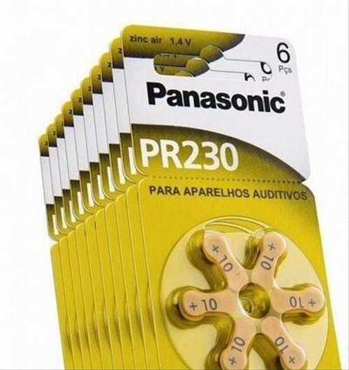Батарейки ZA10 Panasonic BL6 PR230H оптом