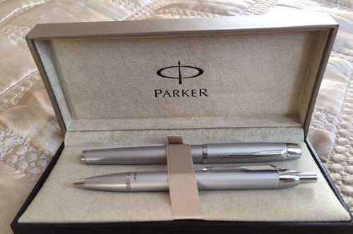 Подарочный набор Parker (перо + шарик)