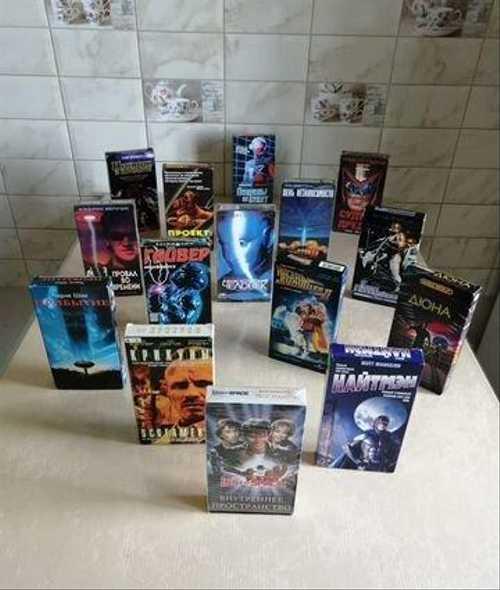 Коллекция фантастики № 1, VHS, видеокассеты