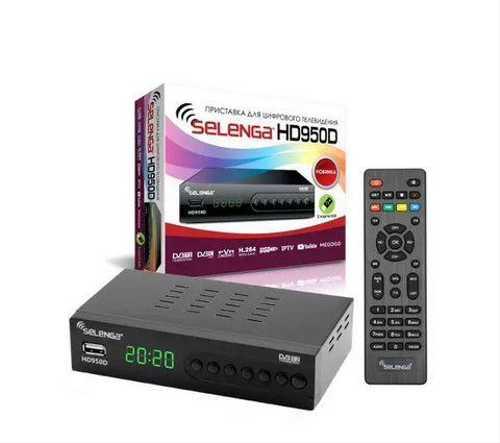 Приставка для цифрового тв Selenga HD950D