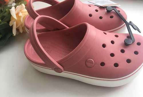Новые сабо crocs platform w7 37
