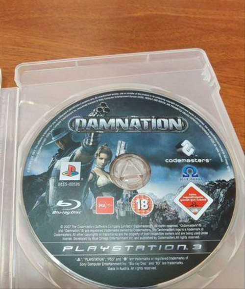 Игра Damnation PS3