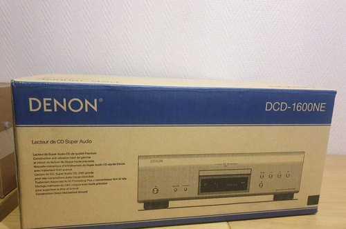 CD-проигрыватель Denon DCD-1600NE (черный)