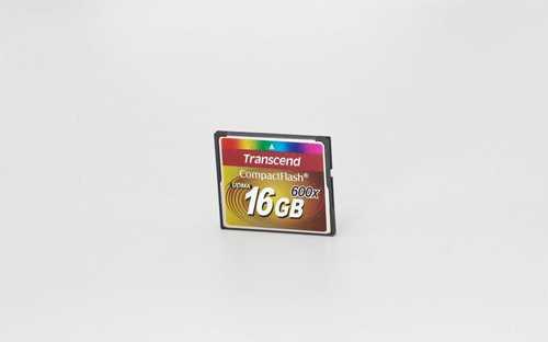 CompactFlash transcend 16GB 600x