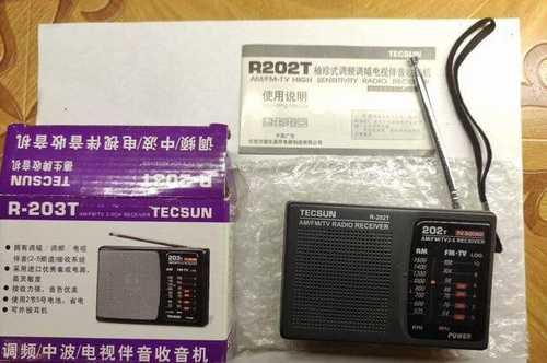 Радиоприемник Tecsun r202t