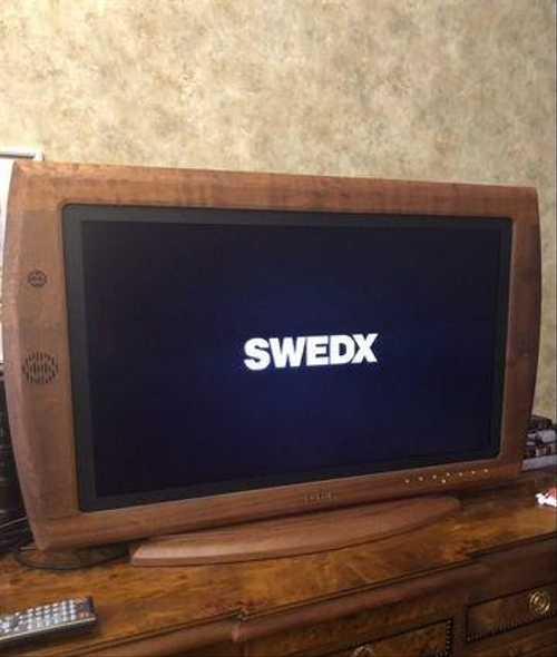 Телевизор swedx XV1-32-SP1 оригинал дерево