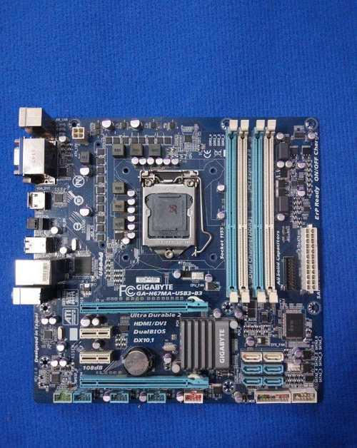 Gigabyte GA-H67MA-usb3-b3 lga1155