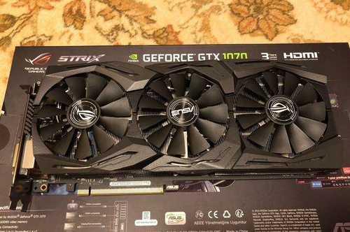 GeForce GTX 1070 8GB asus strix