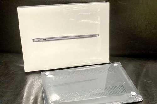 MacBook Air M1 Gray + чехол-накладка