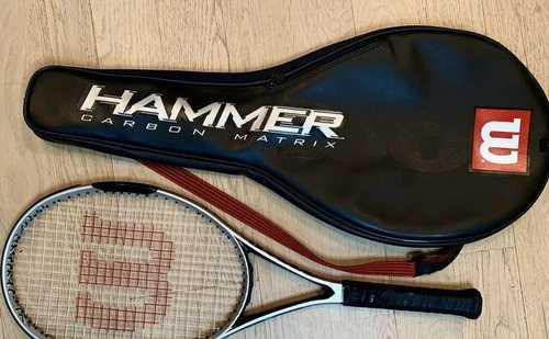 Теннисная ракетка Wilson hammer carbon matrix