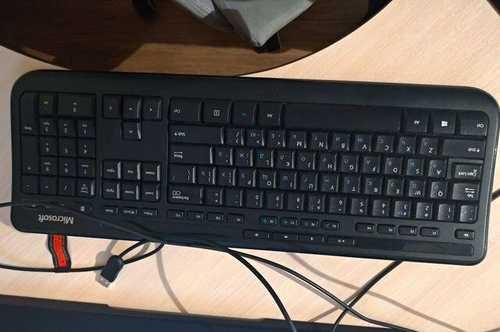 Клавиатура проводная Microsoft Wired Keyboard 600