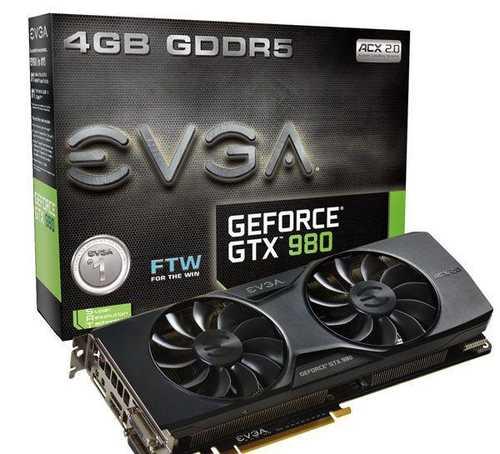 Evga GeForce GTX 980 FTW gaming ACX 2.0