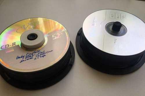 Диски болванки DVD-RW, DVD-R, CD