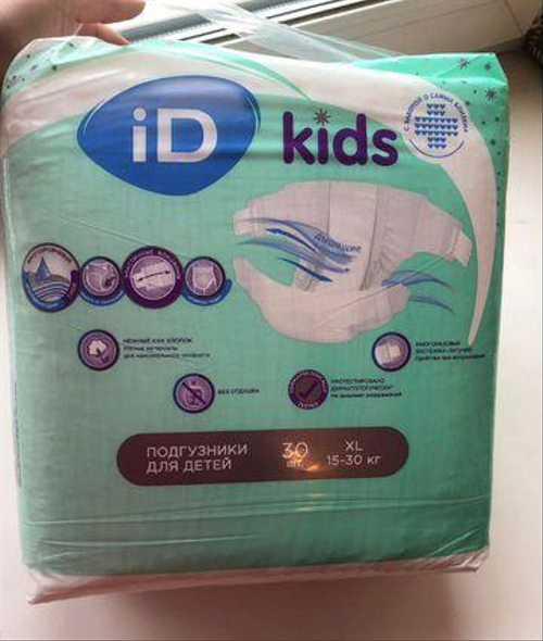 Подгузники для детей ID kids