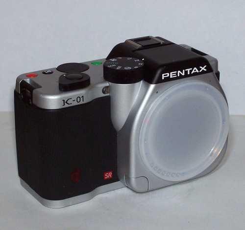 Pentax K-01 Silver body