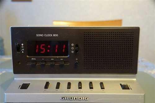 Радиоприемник часы будильник Grundig