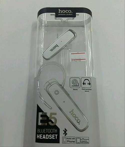 Bluetooth гарнитура Hoco e5