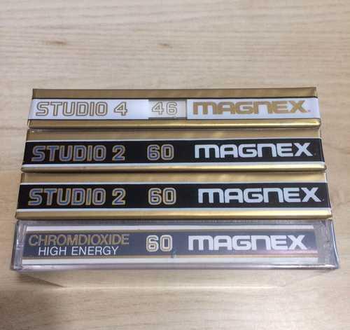 Аудиокассеты Magnex хром и металл