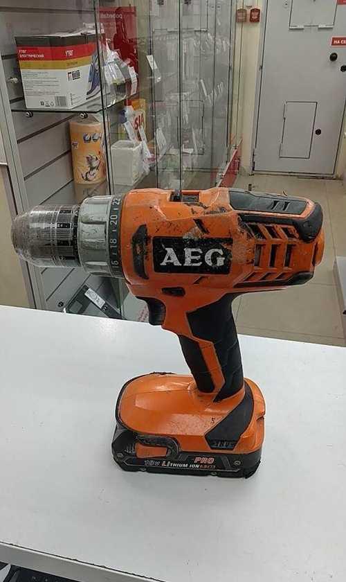 Аккумуляторная дрель-шуруповерт AEG BS18G2 LI-0