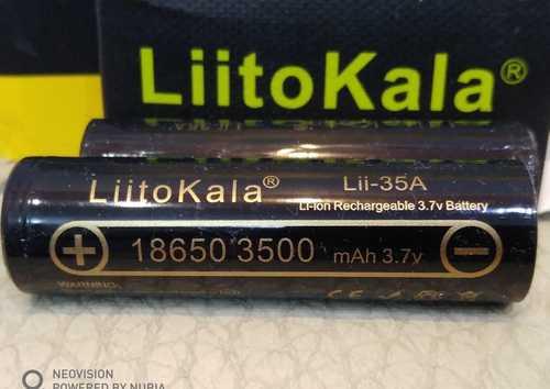 Liitokala Lii-35A 3500mAh 3,7V 18650 10A