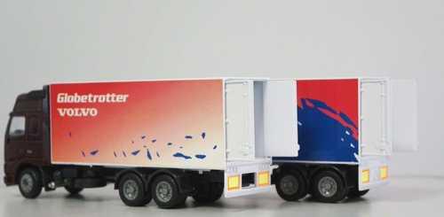1/50 фургон Volvo прицеп будка грузовик 1:50
