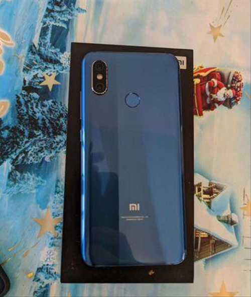 Xiaomi mi8 6/64 синий