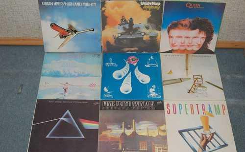 Uriah Heep. LP. Raibow. Deep Purple. Slade. Wings