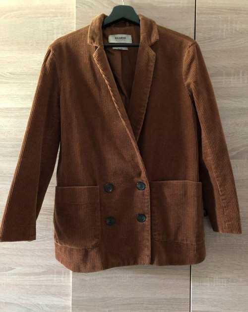 Пиджак вельветовый pull ad bear