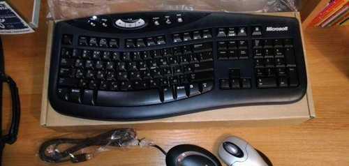 Беспроводная клавиатура и мышь Microsoft 3000 v1.0