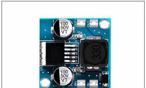 DC-DC понижающий 7-40V в 5V 3A XH-M161-5V