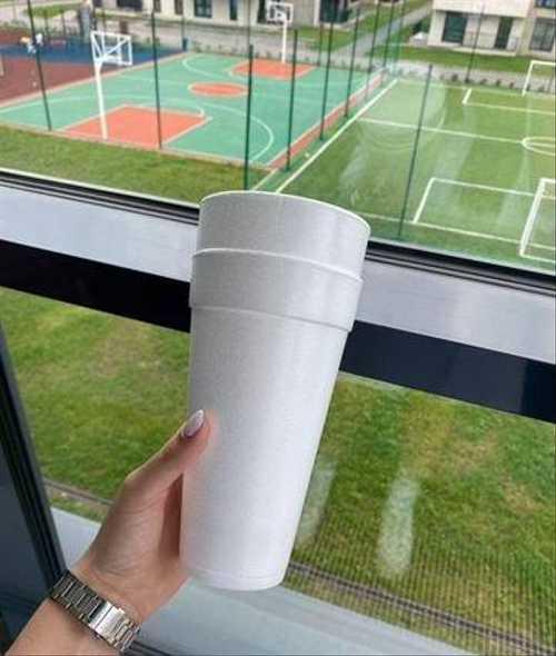Double cup (styrofoam cups)