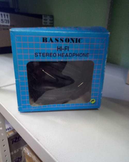 Проводные наушники HI-FI Bassonic