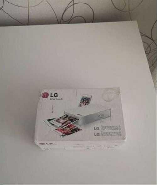 Портативный фото принтер LG (цветной)