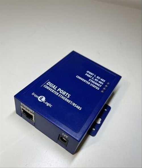 Специализированный конвертер Ethernet/RS-485 x2 Мо