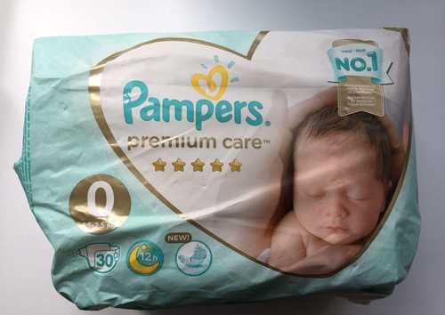 Подгузники Pampers 0