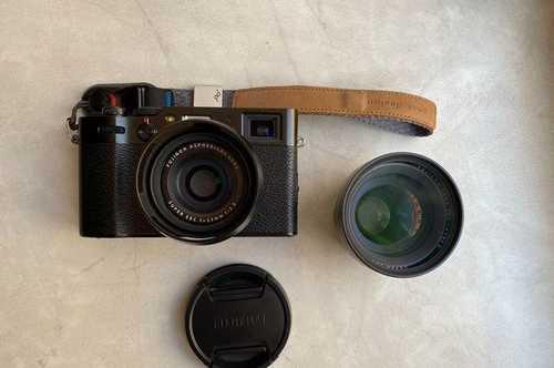 Fujifilm X100V Black + допы