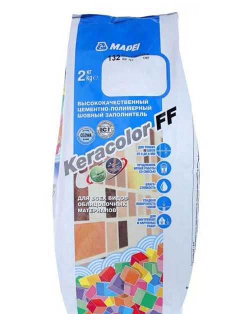 Затирка Mapei Keracolor FF цвет бежевый 2 кг