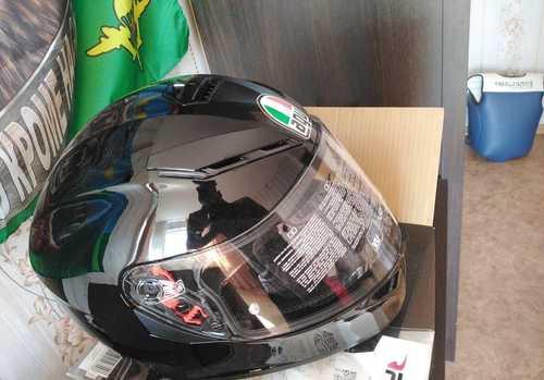 Шлем k-3 SV AGV E2205 solid PLK-black