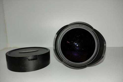 Фишай samyang 8мм для nikon