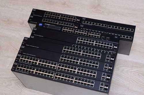 Коммутатор Cisco гигабитный 24 порта 16 портов 48