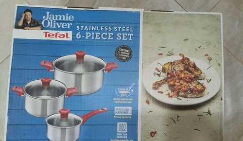 Новый набор посуды Tefal Jamie Oliver 6 предметов