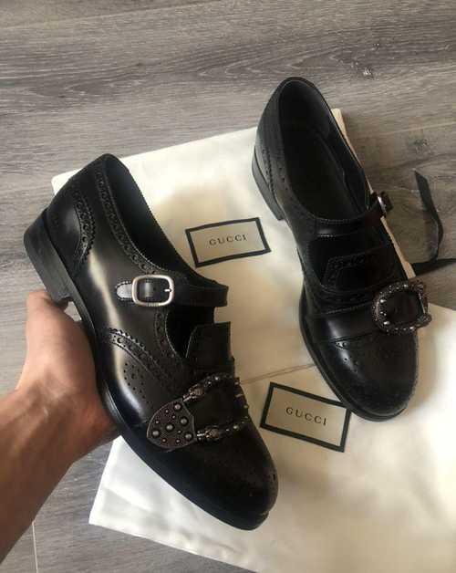 Лоферы Gucci оригинал новые 41-41,5