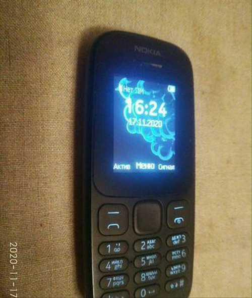 Телефон Nokia 105SS (2017)