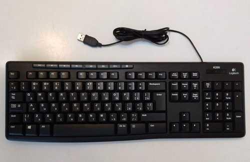 Клавиатура Logitech K200 USB